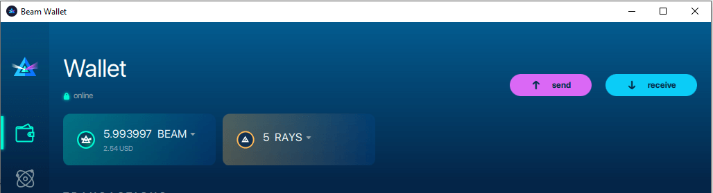 BEAM: DeFi & Crypto confidentiels